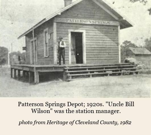 Earl, Grover, and Patterson Springs – Cleveland County History