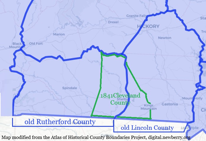 Cleveland County’s Origins – Cleveland County History