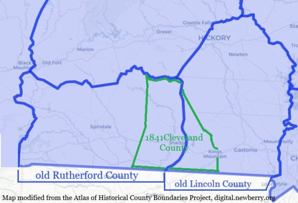Cleveland County’s Origins – Cleveland County History