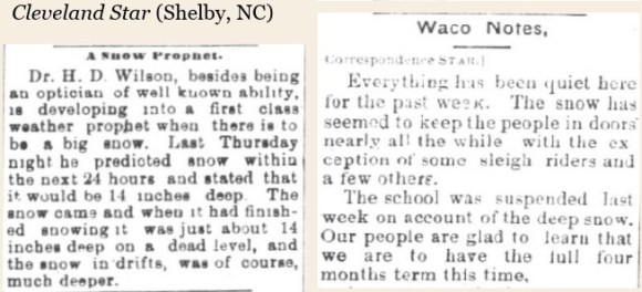 Timeline – Cleveland County History